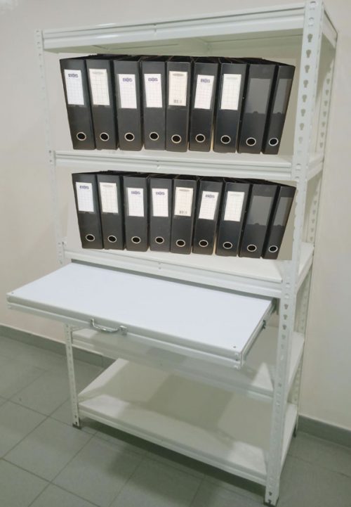 Office filing Boltless Rack Singapore | Lshape Racks - Sgshelving.com